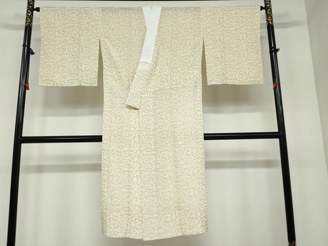 平和屋着物●長襦袢　無双仕立て　花尽くし文　正絹　逸品　DAAW5626ud