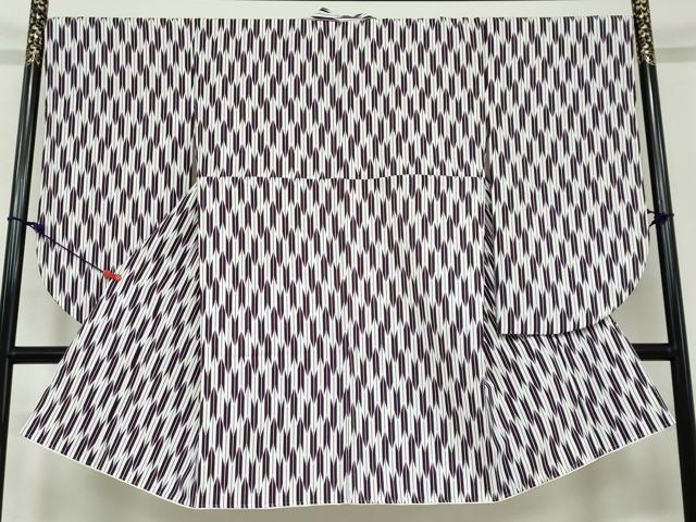 平和屋着物●小振袖　二尺袖　矢絣　洗える着物　DAAW5781ud