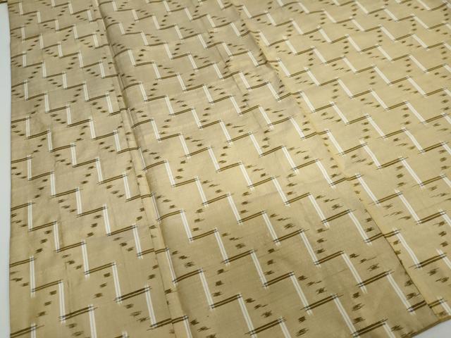 平和屋着物○本場琉球絣 紬 正絹 逸品 DAAW5806ud