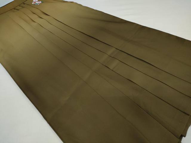 平和屋着物●女性　行灯袴　総刺繍　枝桜文　暈し染め　金糸　洗える着物　DAAW5820ud