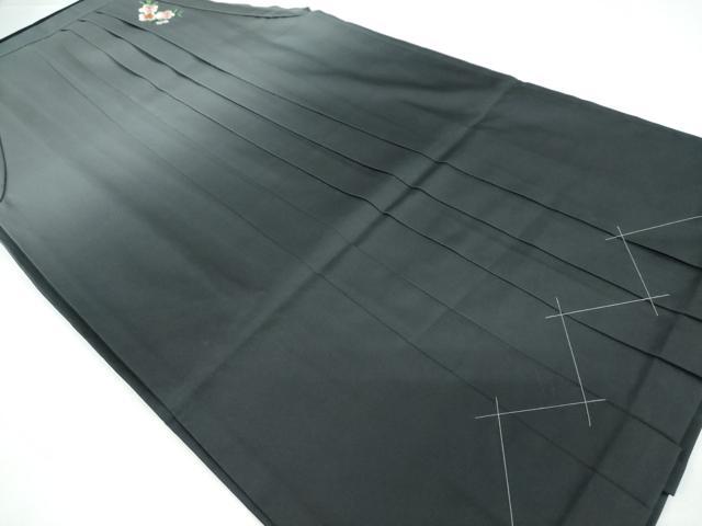 平和屋着物●女性　行灯袴　総刺繍　枝桜文　暈し染め　DAAW5823ud