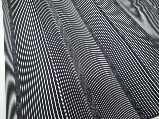 平和屋着物●上質な小紋　舞桜間道　正絹　逸品　DAAW5920ud