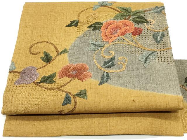 平和屋着物○本疋田絞り 小紋 桜 正絹 逸品 AAAX0142np 小紋