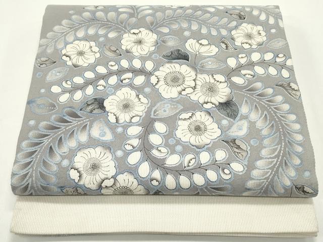 平和屋着物●太鼓柄袋帯　本場大島紬地　辻が花　正絹　逸品　DAAW6734ob