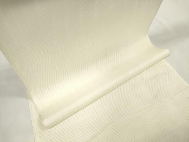 平和屋着物＊夏物　長襦袢　反物　着尺　駒絽　生成り色　逸品　未使用　DAAW7744zzz