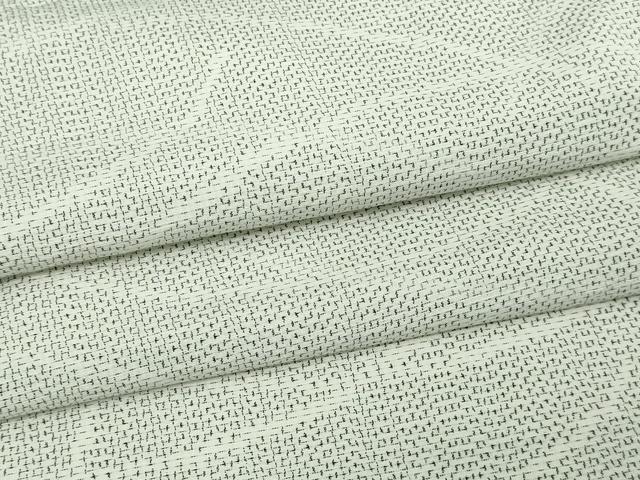 平和屋着物▽洗える最高級着物　＜英＞はなぶさ謹製　小紋　単衣　芝文　洗える着物　DAAW9201sf