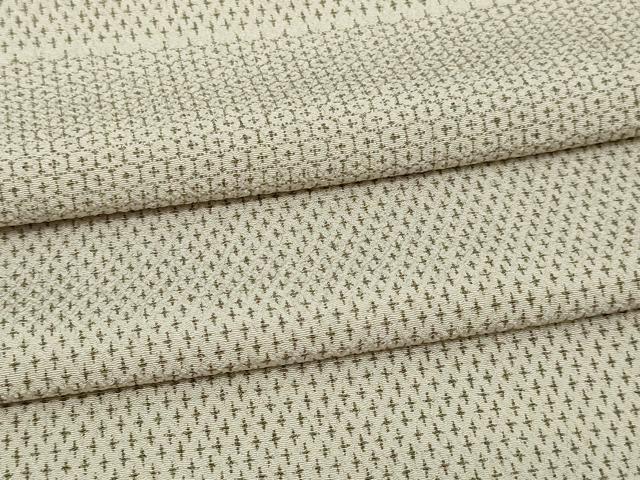 平和屋着物▽小紋　単衣　亀甲柄　洗える着物　DAAW9213sf