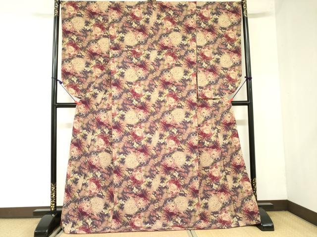 平和屋着物●小振袖　二尺袖　乱菊　暈し染め　洗える着物　DAAX1538op