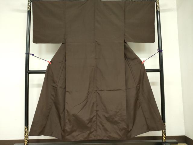 平和屋着物●男性　紬　縞　正絹　逸品　DAAX1554op