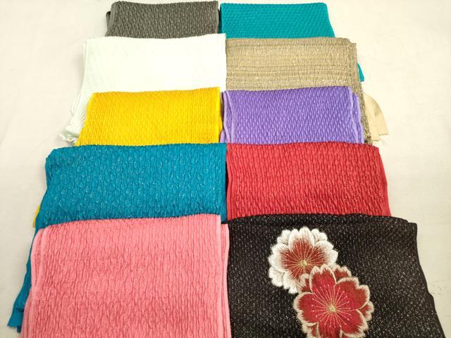 平和屋着物★和装小物　帯揚げ10枚セット　正絹　逸品　DAAX2041xg