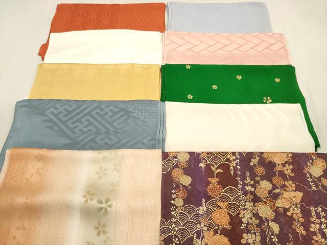 平和屋着物★和装小物　帯揚げ10枚セット　正絹　逸品　DAAX2080xg