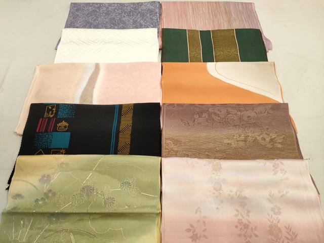 平和屋着物★和装小物　帯揚げ10枚セット　正絹　逸品　DAAX2482xg