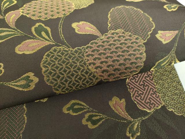 平和屋着物○六通柄袋帯 明代裂 金糸 正絹 逸品 DAAX4016ps 平和屋着物