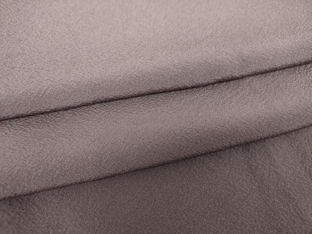 平和屋着物●上質な色無地　葡萄鼠色　正絹　逸品　DAAX4067ps