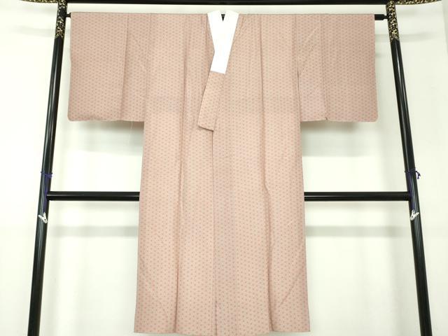 平和屋着物●上質な長襦袢　袷　麻の葉文様　やまと誂製　正絹　逸品　未使用　DAAX4125ps