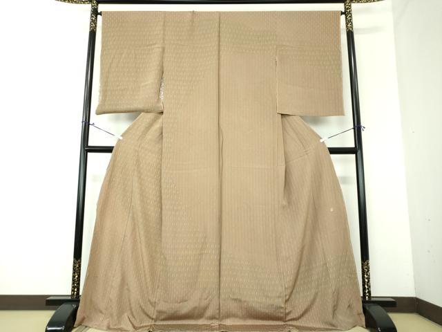 平和屋着物●二代目 川村久太郎　訪問着　変わり間道　仮絵羽　正絹　逸品　未使用　DAAX4128ps