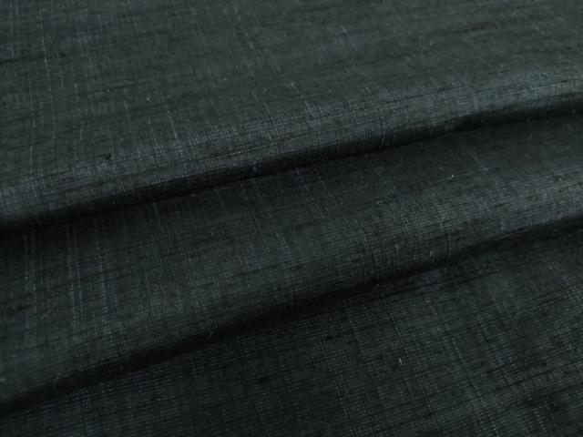 平和屋着物●男性　紬　濃紺地　正絹　逸品　DAAX4265ps