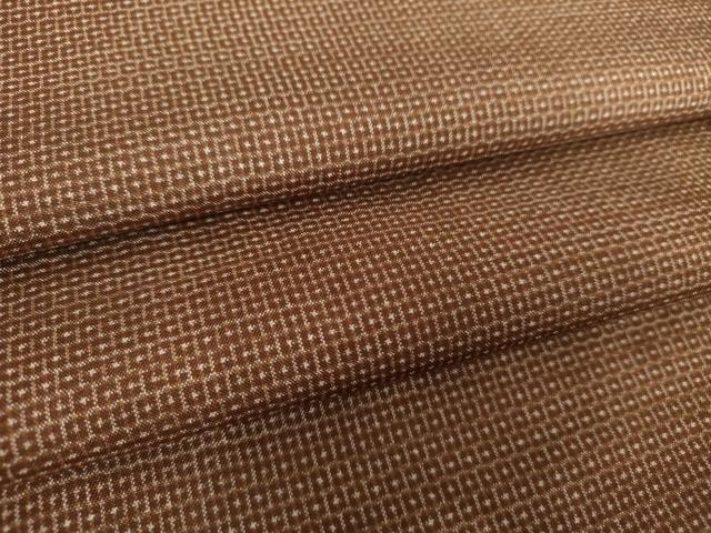 平和屋着物●男性　本場大島紬　100亀甲　総詰め　正絹　逸品　DAAX4267ps