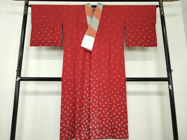 平和屋着物●上質な長襦袢　無双仕立て　舞桜　正絹　逸品　DAAX4320ps