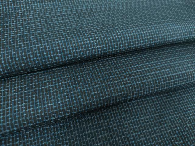 平和屋着物●本場大島紬　80亀甲　総詰め　正絹　逸品　未使用　DAAX4478ps