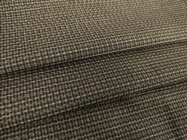 平和屋着物●男性　本場染大島紬　亀甲柄　正絹　逸品　DAAX4512ps