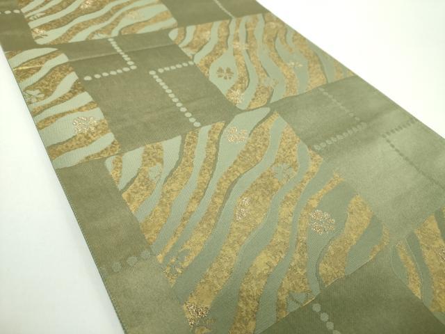 平和屋着物○伝統工芸士 十一代目 大和屋嘉平 六通柄袋帯