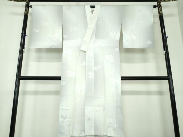 平和屋着物●上質な長襦袢　無双仕立て　草花地紋　暈し染め　正絹　逸品　未使用　DAAX4662ps