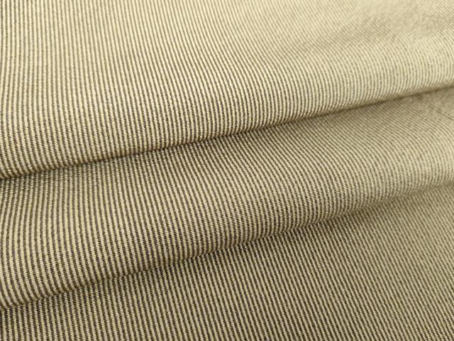 平和屋着物●江戸小紋　万筋　藍海松茶色×生壁色　正絹　逸品　DAAX4975ps