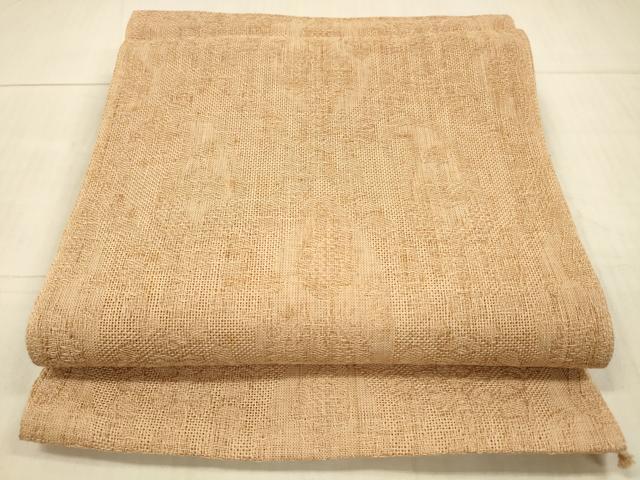 平和屋着物＊夏物　八寸名古屋帯　抽象文様　人色　DAAX5567cm