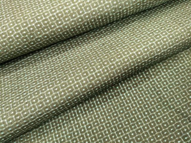 平和屋着物●本場大島紬　80亀甲　総詰め　正絹　逸品　DAAX9949fe