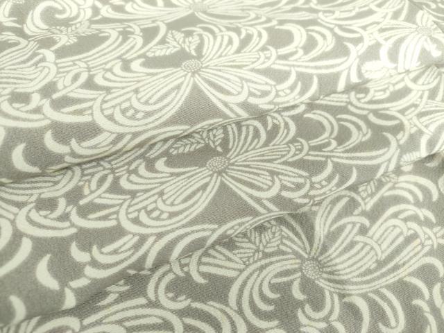 平和屋着物●上質な小紋　乱菊　正絹　逸品　DAAY1064ps