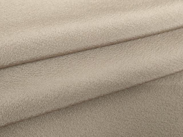 平和屋着物●上質な色無地　茶鼠色　正絹　逸品　未使用　DAAY1519ps