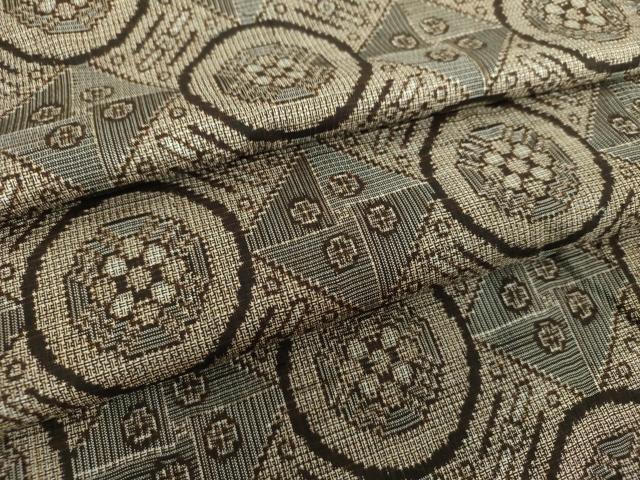 平和屋着物●本場大島紬　割り込み絣　正絹　逸品　DAAY1835ps