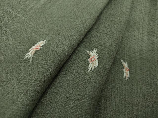 平和屋着物●上質な小紋　手描き　束ね吉祥文　正絹　逸品　DAAY1983ps