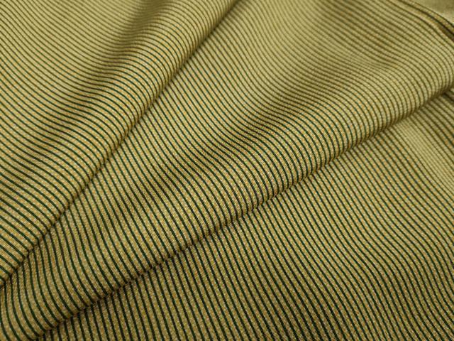 平和屋着物●江戸小紋　万筋　山吹茶色×鉄色　正絹　逸品　DAAY5071ud