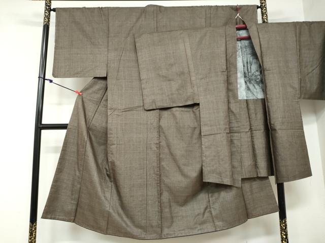 平和屋着物●男性　本場大島紬　アンサンブル　西郷絣　正絹　逸品　DAAY5502ud