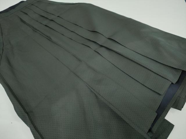 平和屋着物●男性　馬乗り袴　青海波　正絹　逸品　DAAY5588ud