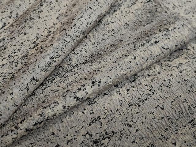 平和屋着物●上質な小紋　霞文　正絹　逸品　DAAY5628ud