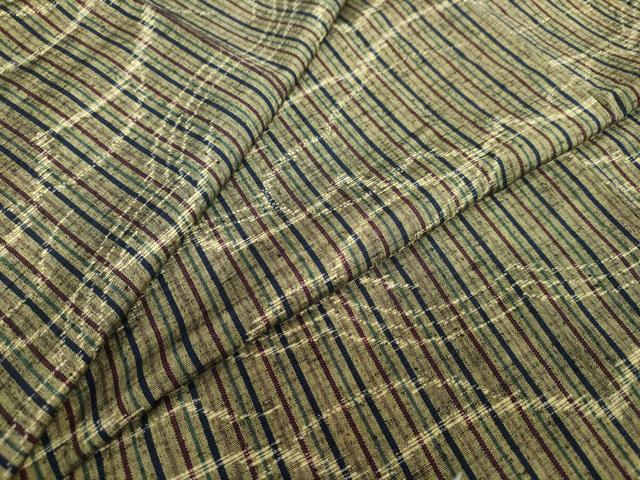 平和屋着物●上質な紬　雲霞文　正絹　逸品　未使用　DAAY5650ud