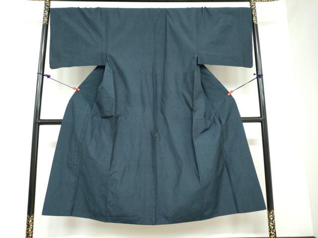 平和屋着物●男性　紬　褐返色　正絹　逸品　DAAY5750ud