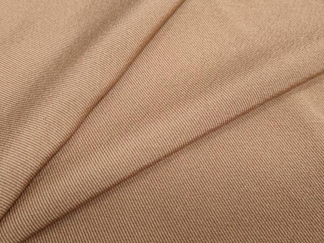 平和屋着物●江戸小紋　万筋　丁子色×小豆色　正絹　逸品　DAAY5814ud