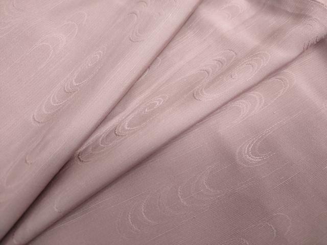 平和屋着物●上質な色無地　流水地紋　石竹色　正絹　逸品　未使用　DAAY5863ud