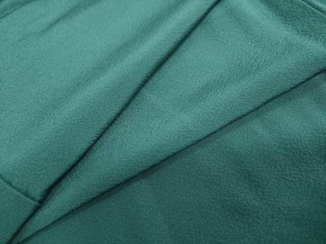 平和屋着物●上質な色無地　紋意匠　天鵞絨色　正絹　逸品　DAAY5876ud