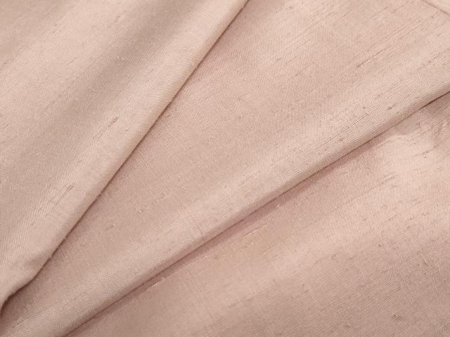 平和屋着物●上質な紬　ときがら茶色　正絹　逸品　DAAY5936ud