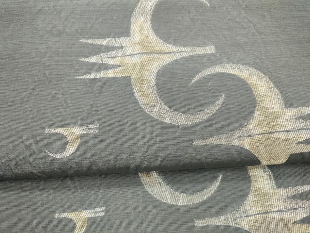 平和屋着物○西陣 川島織物 洗える最高級着物 ＜英＞はなぶさ謹製 六通