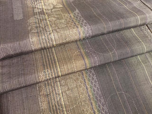 平和屋着物●上質な紬　背抜き仕立て　花間道　正絹　逸品　DAAY9251az