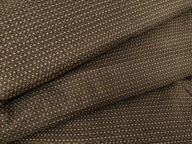 平和屋着物●男性　本場大島紬　9マルキ　絣文　正絹　逸品　DAAY9278az