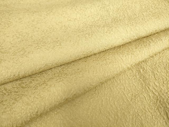 平和屋着物●上質な色無地　霞地紋　浅黄色　正絹　逸品　DAAY9379az