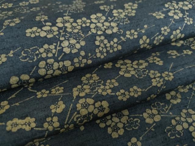 平和屋着物●上質な紬　枝梅　正絹　逸品　DAAZ0023ps