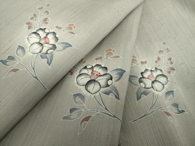 平和屋着物●上質な紬　絞り　辻が花　正絹　逸品　DAAZ0183ps